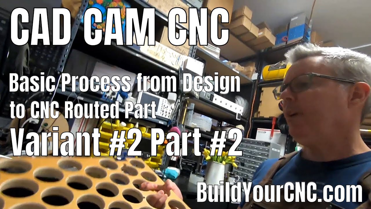 CNC Routing Process (CAD, CAM and CNC Control) Variant 2: Part 2 ...