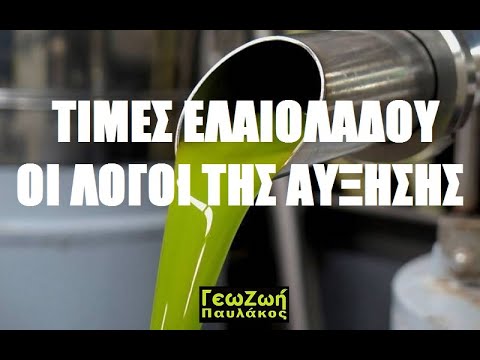ΓΕΩΖΩΗ - ΤΙΜΕΣ ΕΛΑΙΟΛΑΔΟΥ - ΟΙ ΛΟΓΟΙ ΤΗΣ ΑΥΞΗΣΗΣ - YouTube