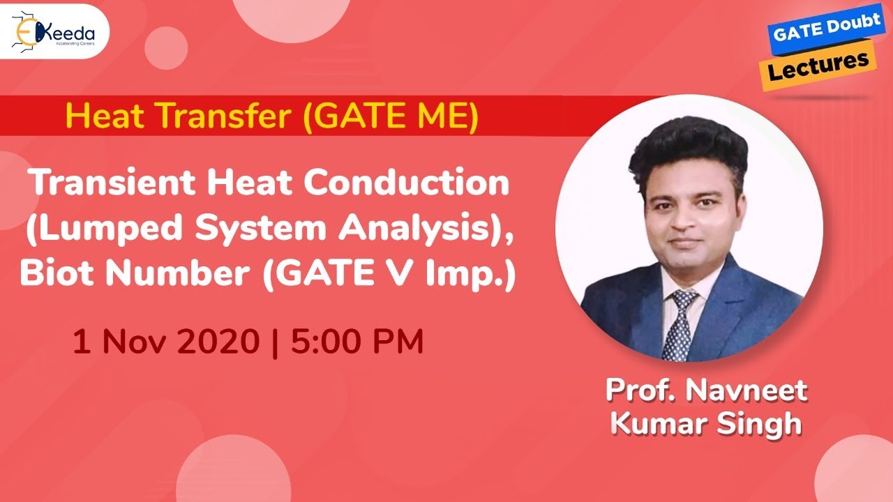 Heat Transfer - Transient Heat Conduction (Lumped System Analysis ...