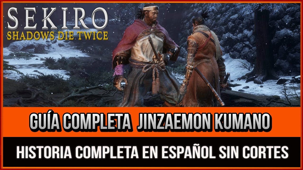 Sekiro: Guía completa Jinzaemon Kumano NPC - Historia - YouTube