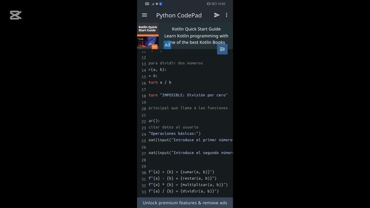 Operaciones básicas en Python - YouTube