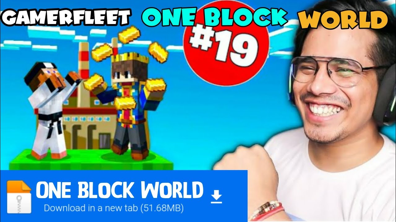 Gamerfleet New Update One Block World Download With Super Gold Factory Download Link - YouTube