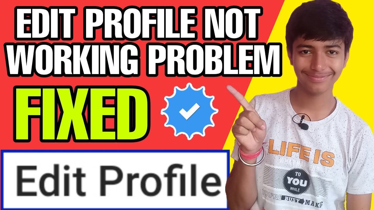 Edit profile not working on instagram | How to solve edit profile ...