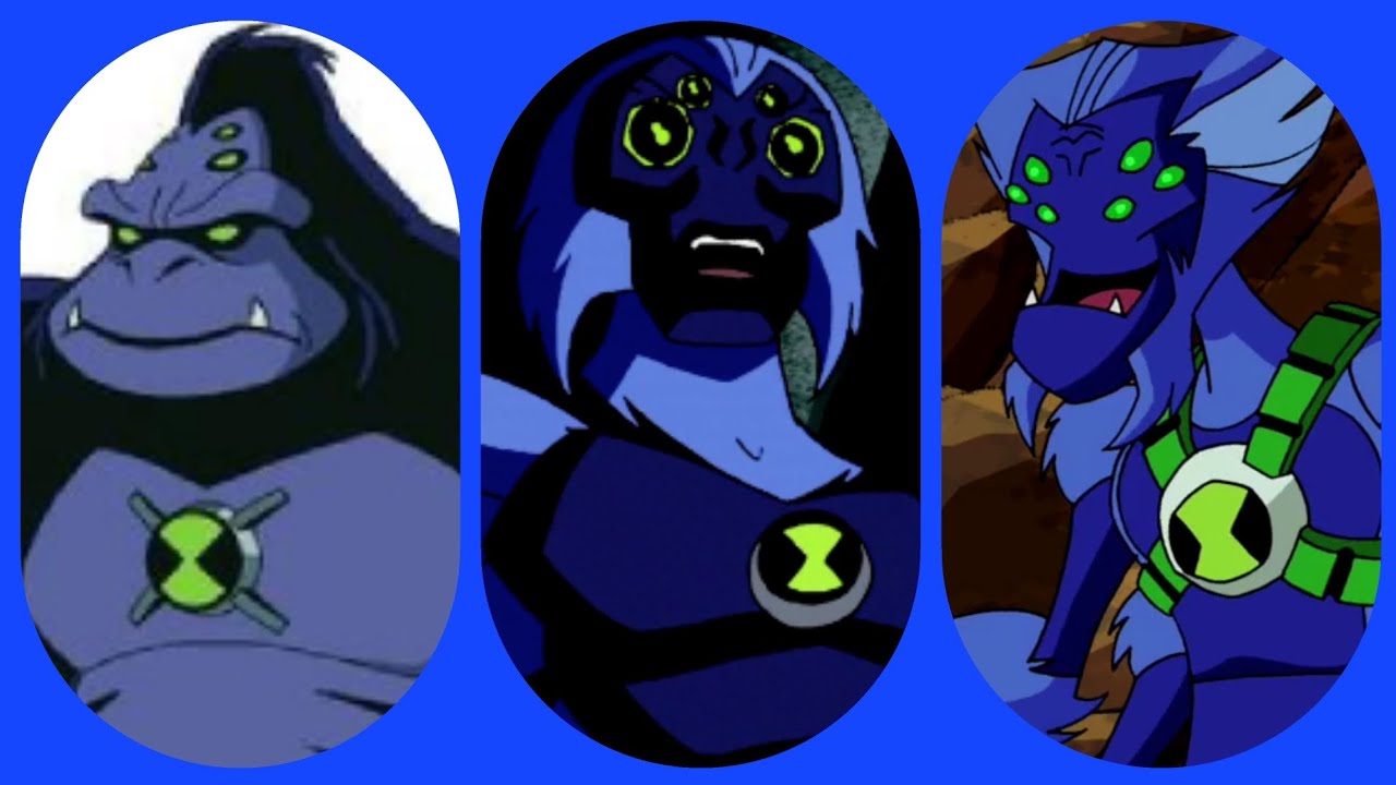 Ben 10 Alien Force Spidermonkey