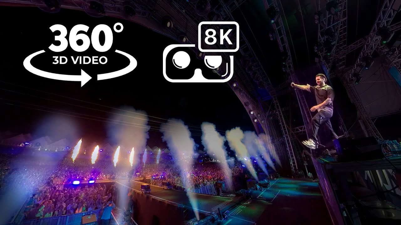 Alok 3D 8k 360 palco Oba Festival Rio Preto - YouTube