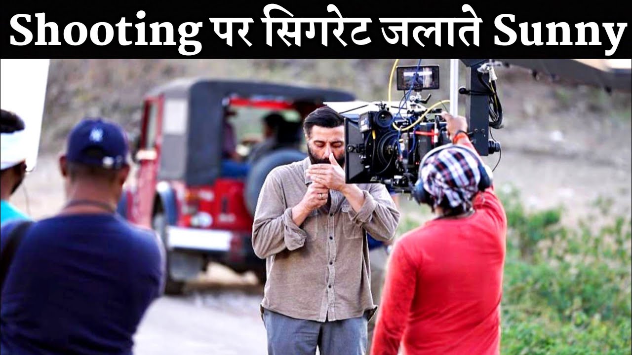 Soorya Movie Shooting Scene Sunny Deol Extra Shocking Look Front Camera ...