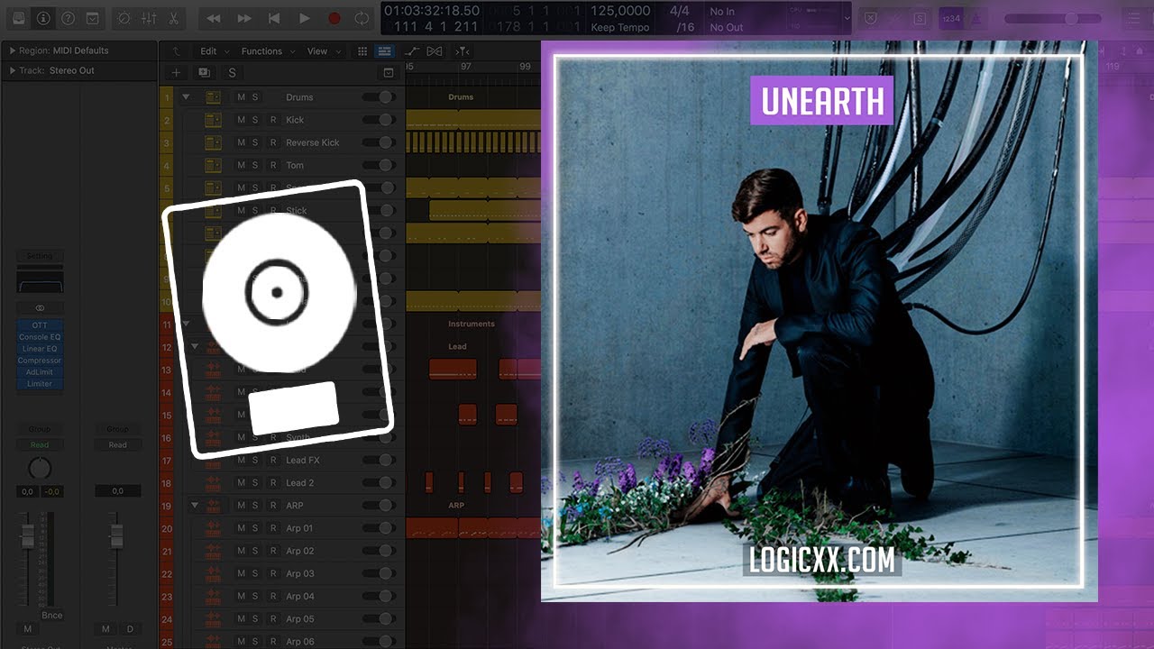 Anyma - Unearth (Logic Pro Remake) - YouTube