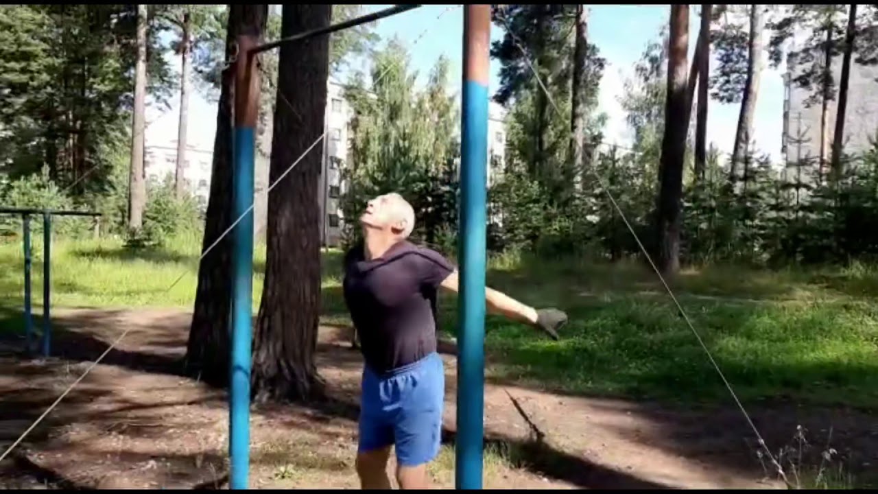 Экспресс комплекс на турнике Качаем руки и пресс одновременно Youtube