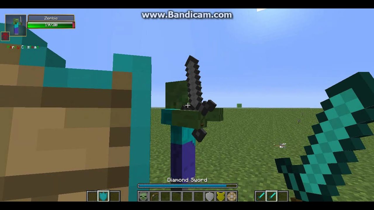 minecraft mod showcase battle gear 2 - YouTube