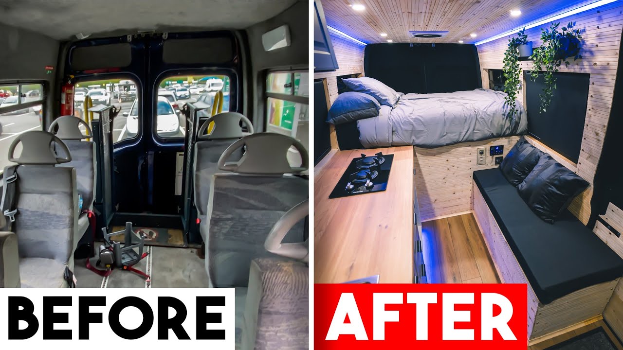 VAN CONVERSION TIMELAPSE - START TO FINISH | VANLIFE - YouTube
