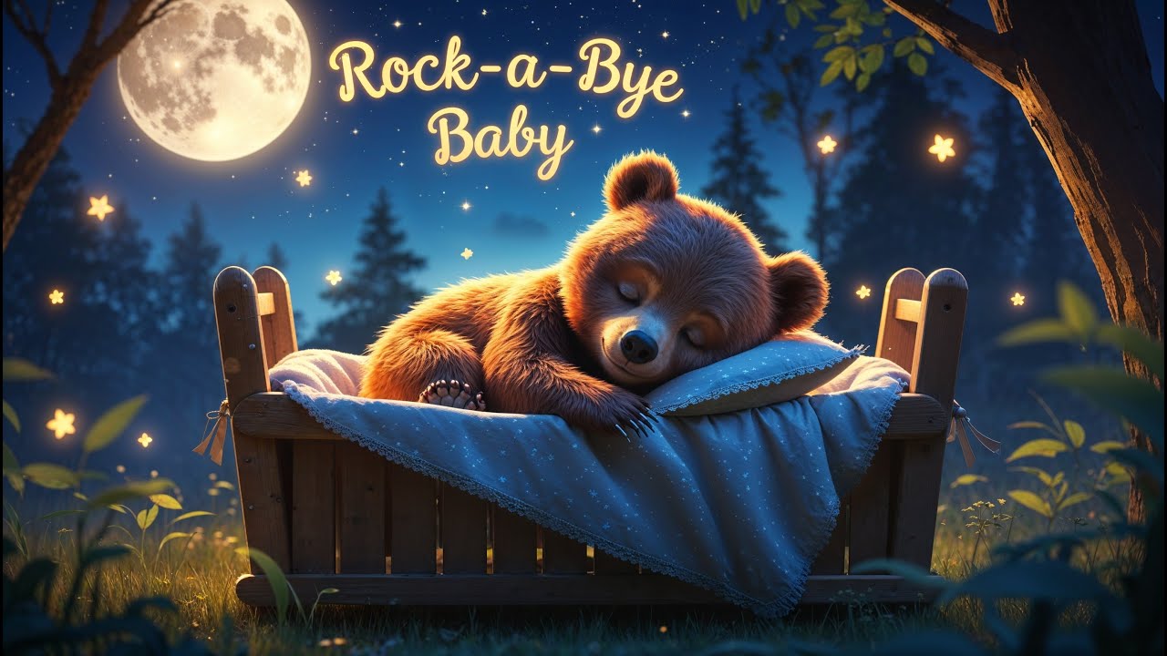Rock-a-bye Baby | Lullaby for Kids | Soothing Bedtime Song for Babies ...