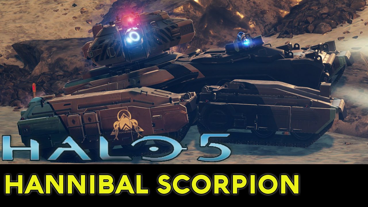 Halo 5: Guardians - Legendary Vehicle Showcase - Hannibal Scorpion ...