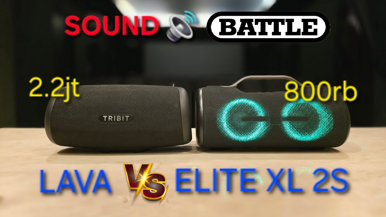 Duel Speaker Bluetooth | Tribit Stormbox Lava Vs Eggel Elite XL 2s ...