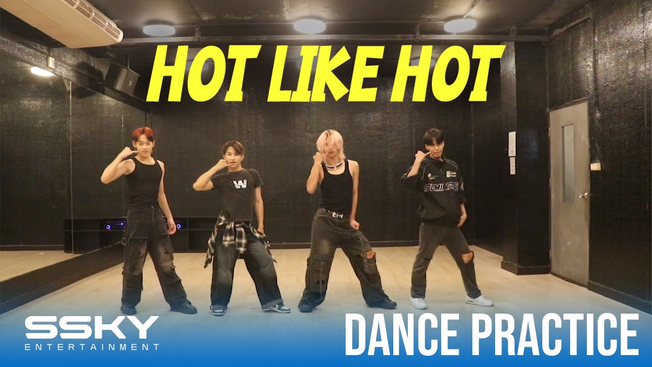 AMYLASE - 'HOT LIKE HOT' Dance Practice - YouTube