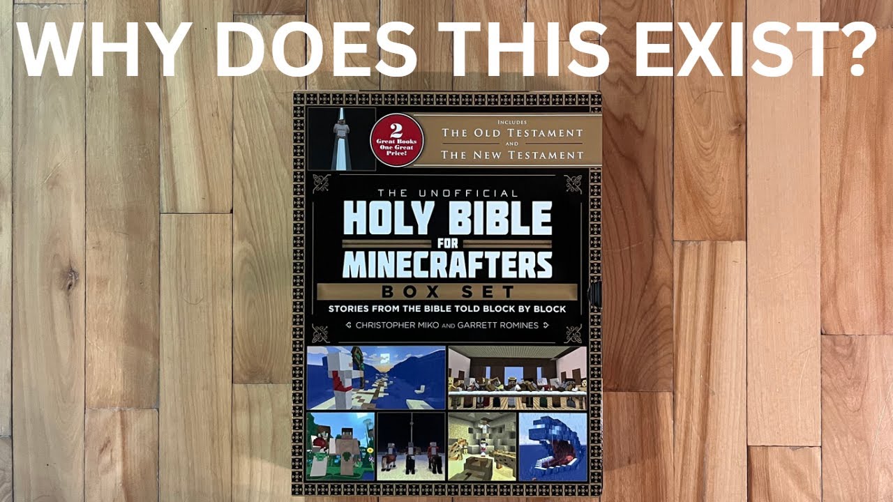 We Reviewed The Minecraft Bible - YouTube