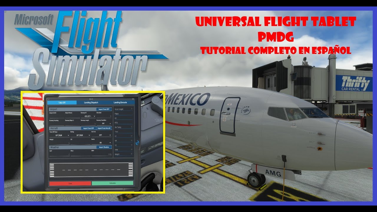 💥PMDG Universal Flight Tablet PMDG 737 Tutorial En Español MSFS 2020 🤩 ...