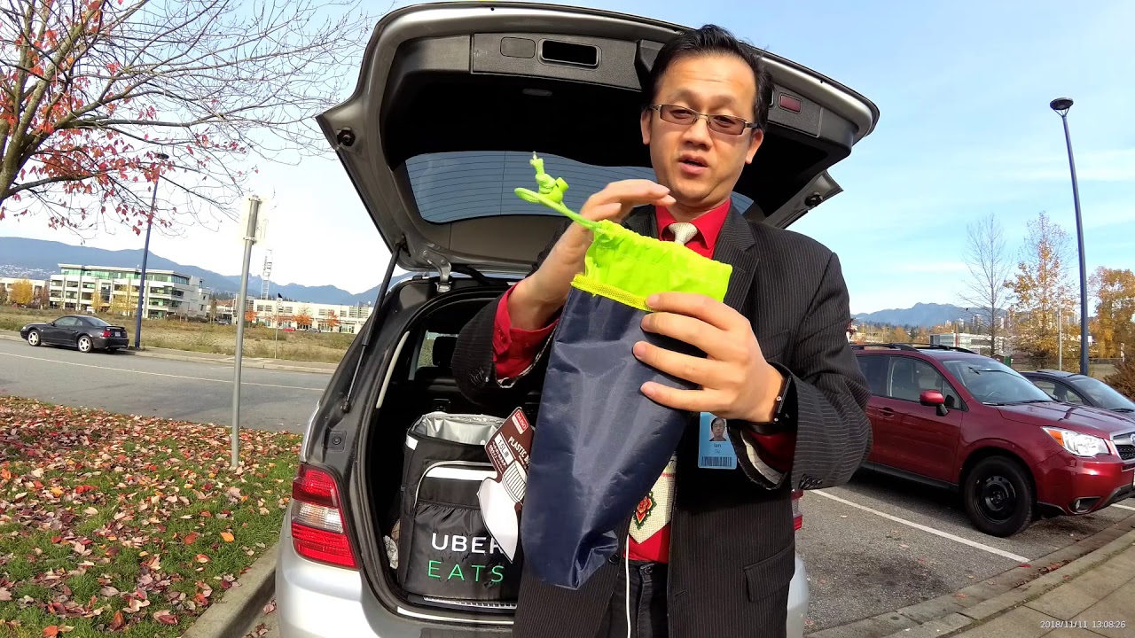 Ubereats Thermal Bag and More - YouTube