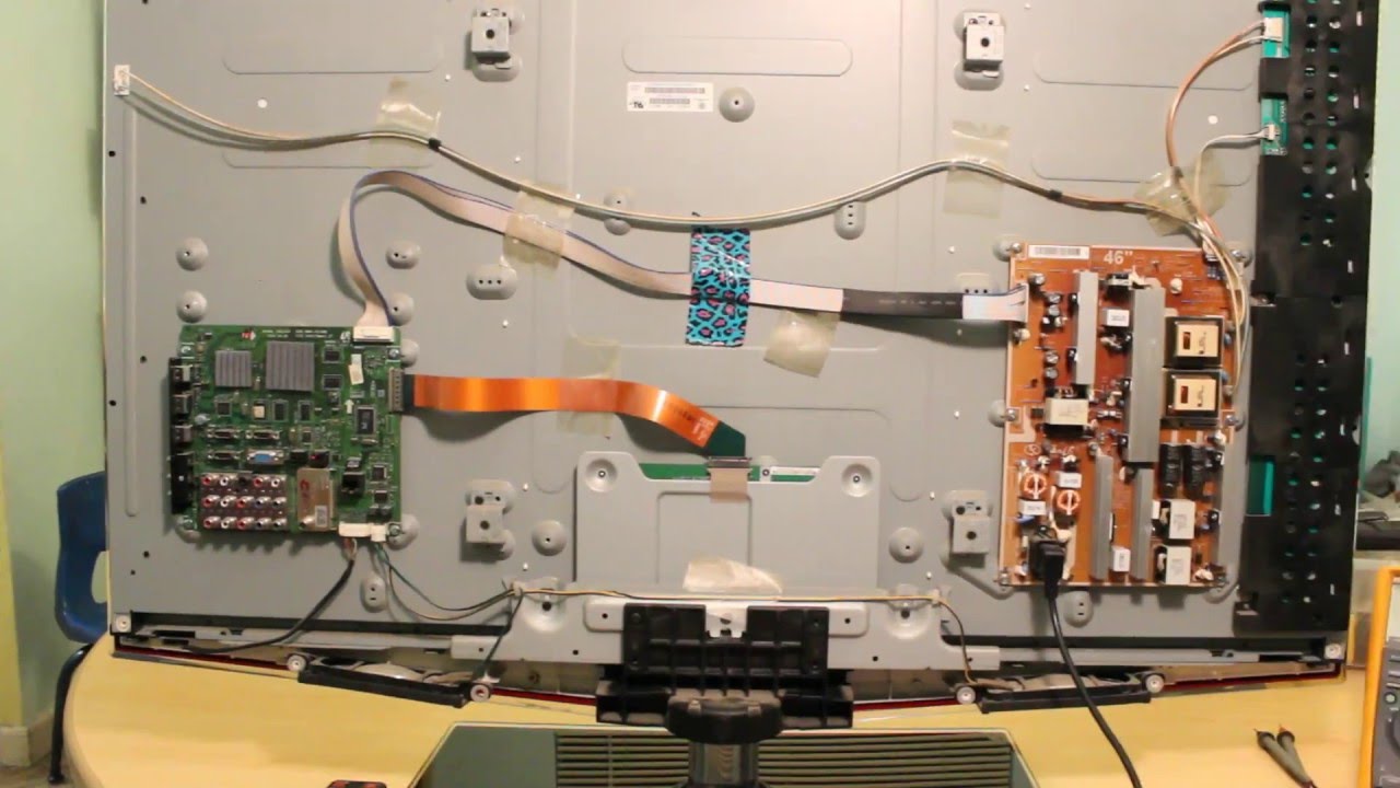 How To Repair Samsung LN46B650 LN46B640 LN46b550 LN52B630 LN52B650 ...