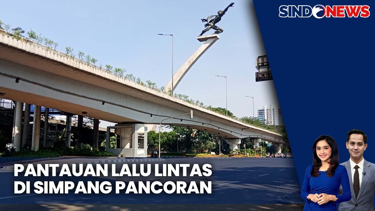 Arus Lalu Lintas di Simpang Pancoran Lancar - Sindo Today 05/01 - YouTube