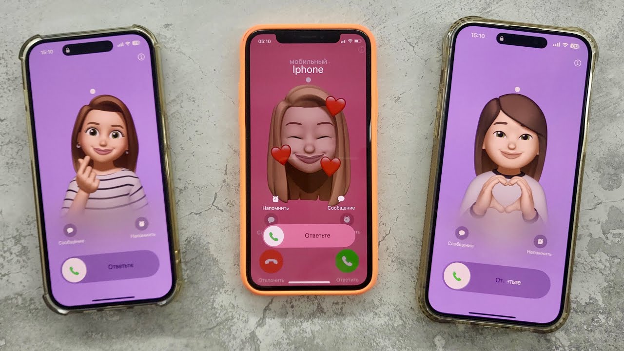 Incoming Call Three IPhone 14 Pro+Iphone X+Iphone 14 Pro Max - YouTube