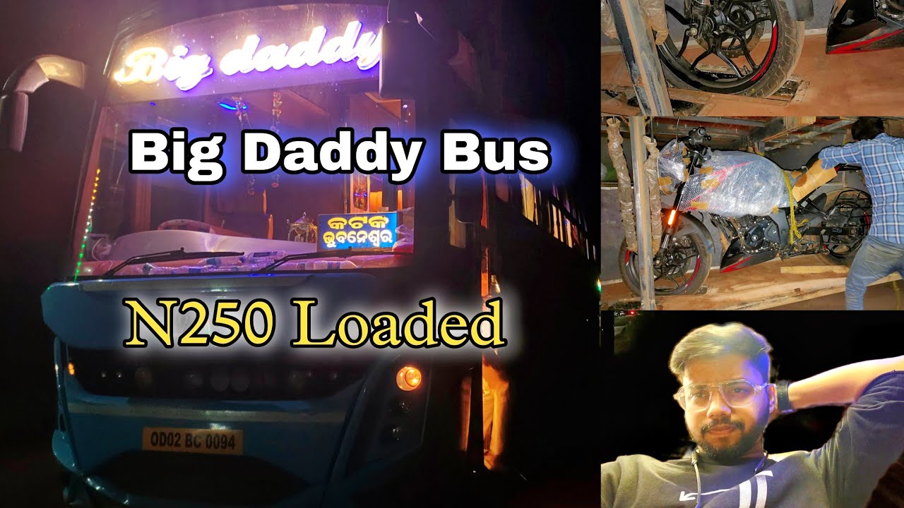 N250 - LOADED IN BUS - Asian Big Daddy Bus journey - Koraput to ...