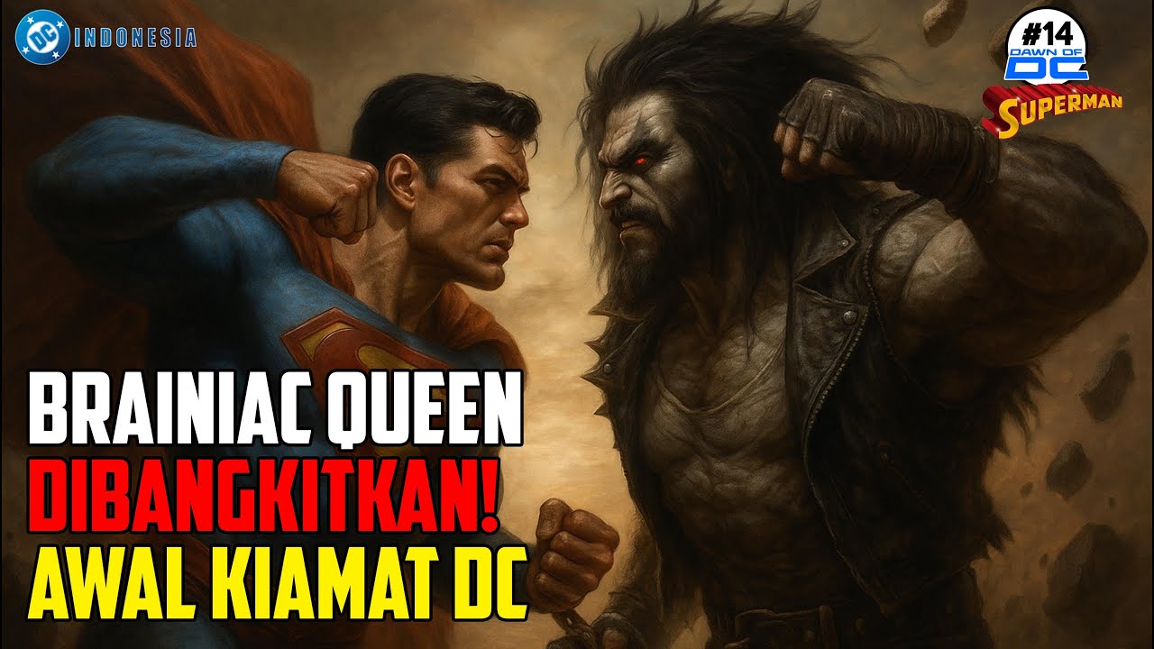 SUPERMAN VOL. 6 14 : SUPERMAN VS LOBO! Brainiac Queen Bangkit! 💥 - YouTube