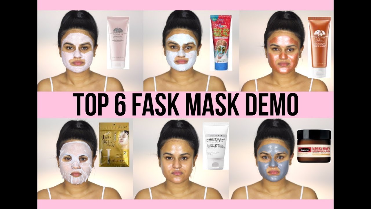 TOP 6 FACE MASK DEMO 👽 - YouTube