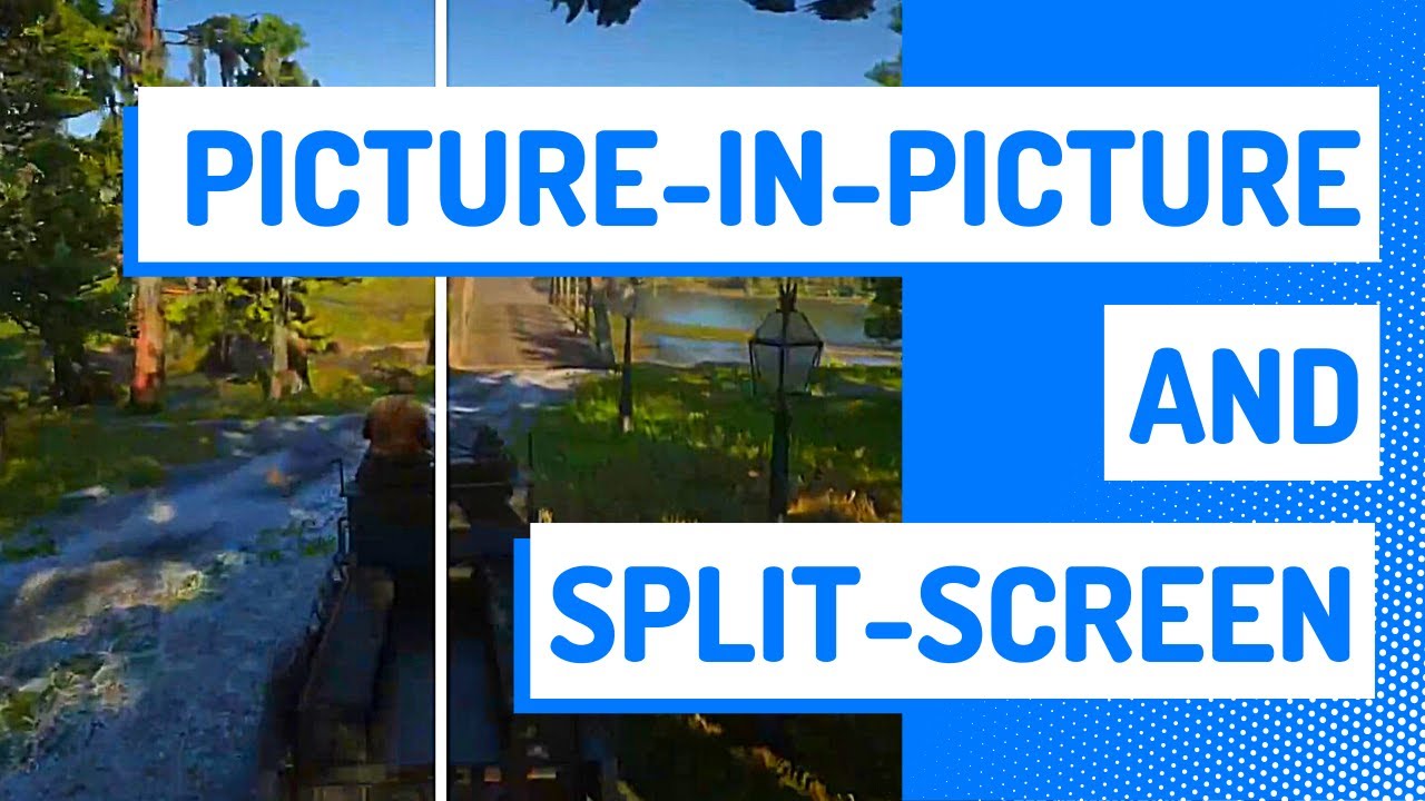 Making a Picture-in-Picture or Split Screen video | Flixier - YouTube