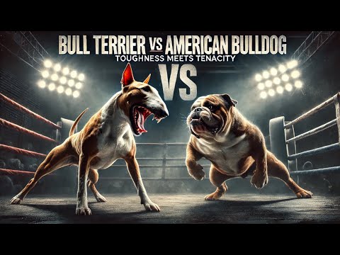Bull Terrier vs American Bulldog: Toughness Meets Tenacity - YouTube