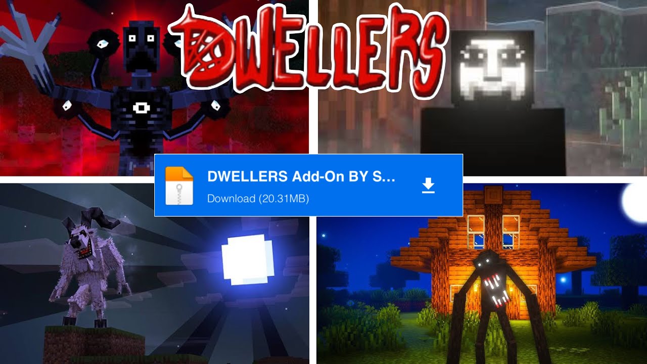 DWELLERS ADDON para MINECRAFT BEDROCK 1.21+|LINK DIRECTO a MEDIAFIRE ...