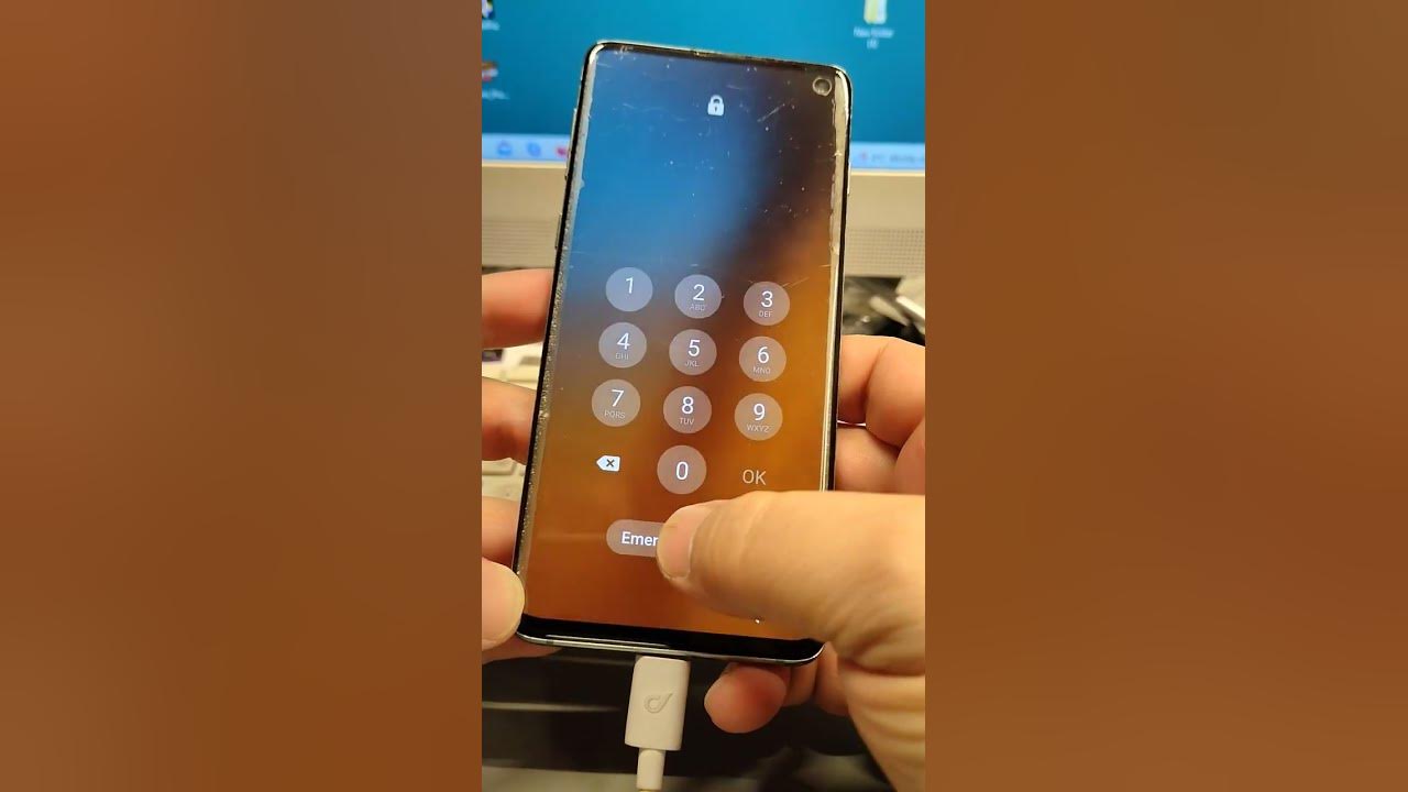 Remove pin, pattern, password lock. Factory Reset Samsung S10 /S10+ (SM-G973F /SM-G975F). - YouTube