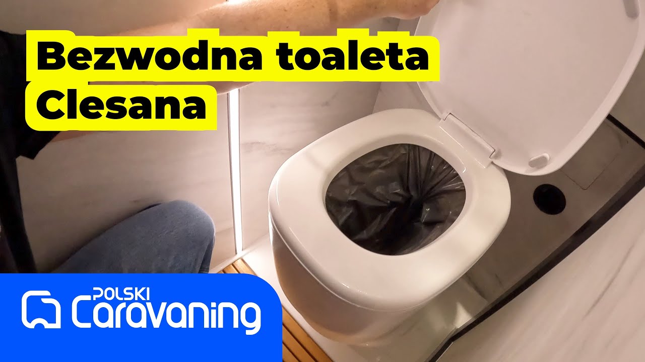 Bezwodna toaleta Clesana czyli jedynka i dwójka zamknięta w foliowym ...