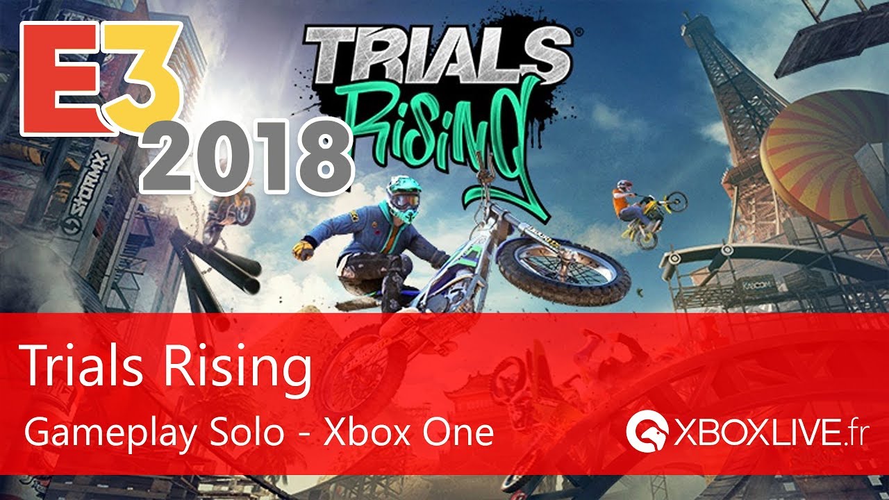 [4K] Trials Rising - Gameplay solo - Xbox One - YouTube