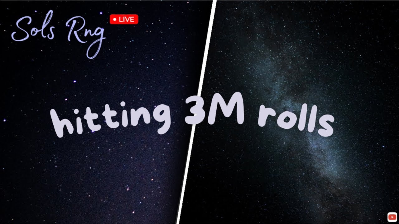 Live stream Sols RNG ERA 7!!!!!!! HITTING 3M ROLLS - YouTube