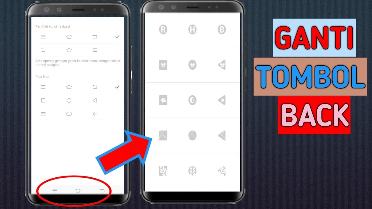 Cara Mengganti Tombol Navigasi Di Semua Android - YouTube