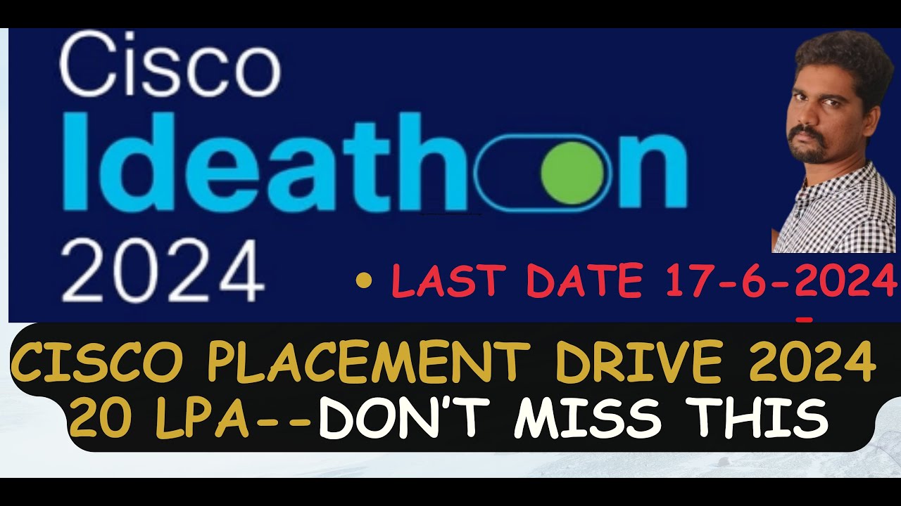 HOW TO APPLY FOR CISCO IDEATHON 2024| CISCO INTERVIEW 2024 | Entire process | All you want to ...