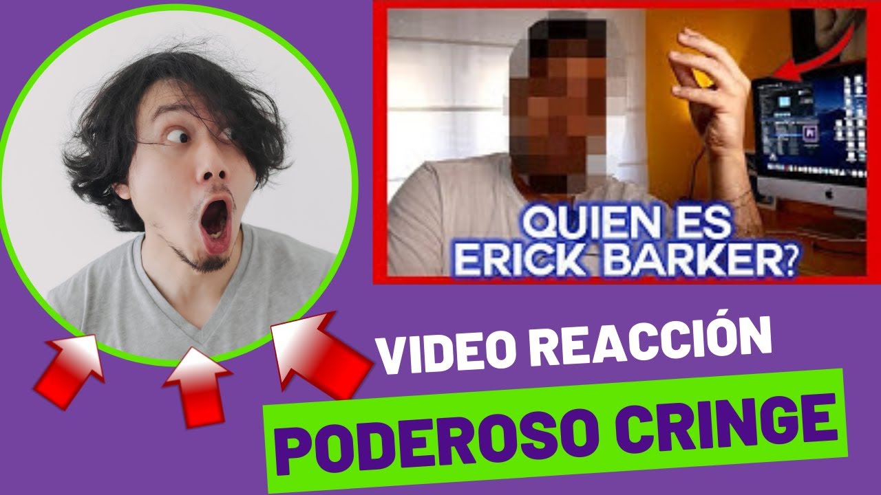 Erick Barker face reveal video reacción pena ajena - YouTube