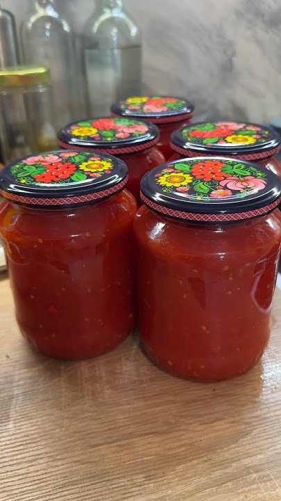 Готую томат на борщ🍅 рецепт томату 😊 - YouTube