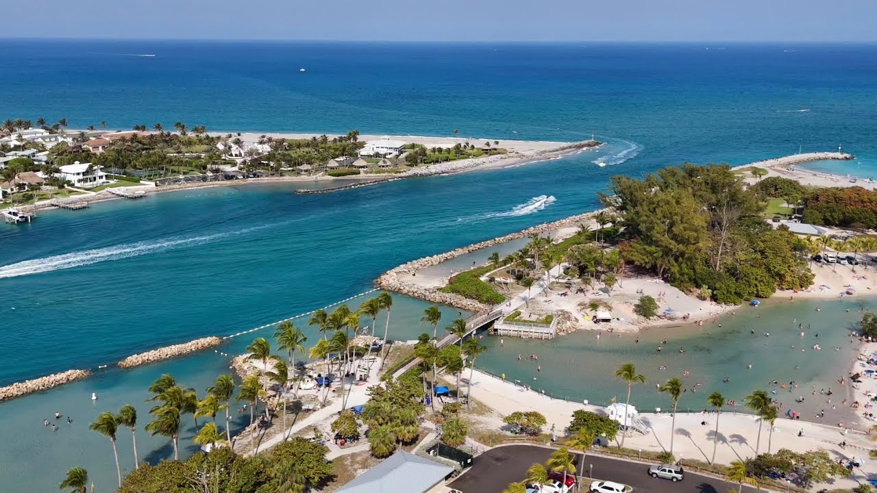 Aerial Views - Jupiter Inlet, Dubois Park, Cato's Bridge and The ...