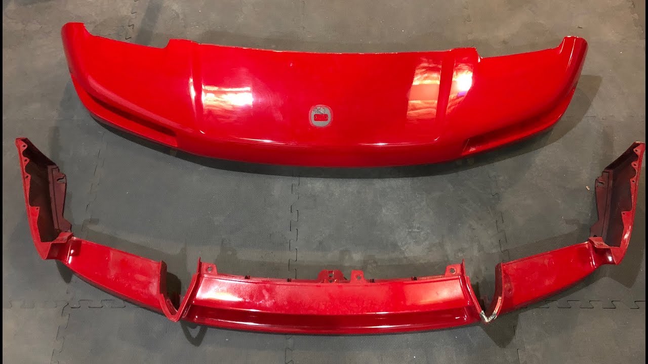 Acura NSX Front Bumper Disassembly (1991-2001) - YouTube