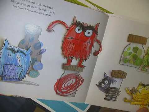 Color Monster- Story & Drawing - YouTube