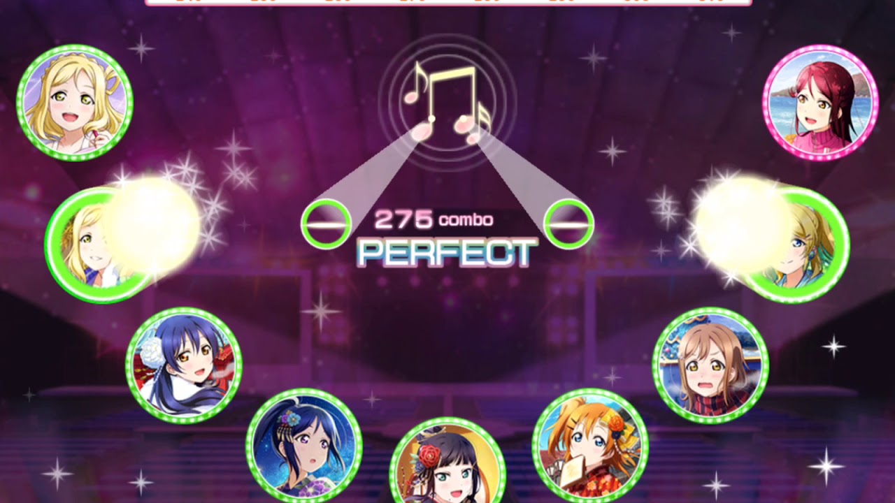 ラブライブ！ スクフェス RED GEM WINK [MASTER] Full Combo 特技OFF (No skills) - YouTube
