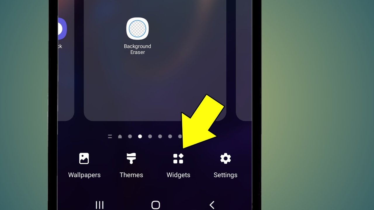 Samsung Widgets | Samsung Widget Customization | Widget Settings ...
