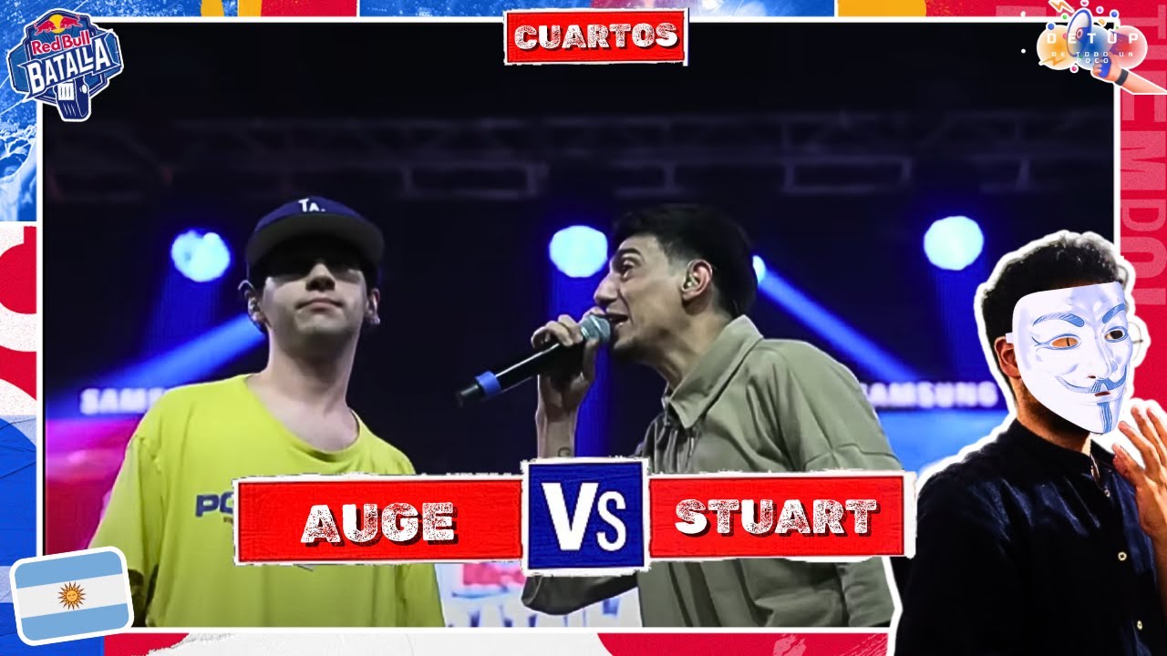 🔥STUART ES PERRO VIEJO🔥| AUGE VS STUART RED BULL BATALLA 2024 (REACCION ...