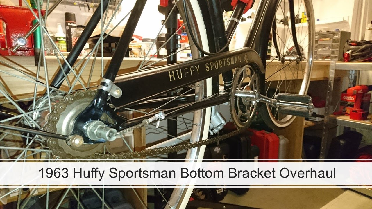 Huffy Sportsman Bottom Bracket Overhaul - YouTube