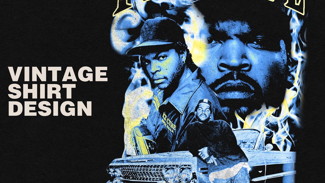 Learn how to create a vintage t-shirt design in Photoshop | Photoshop ...