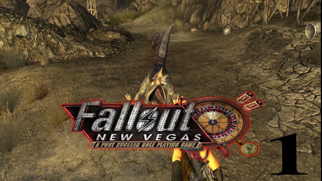 Lets Play Fallout New Vegas Part 01: Giant Geckos!!! - YouTube