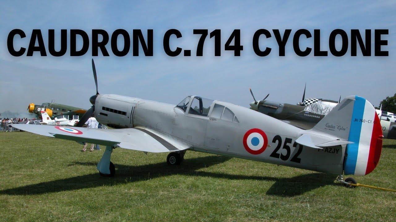 Caudron C.714: The Lightweight Fighter That Tried - YouTube