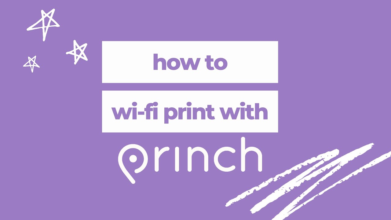 How to: Wi-Fi Print with Princh - YouTube