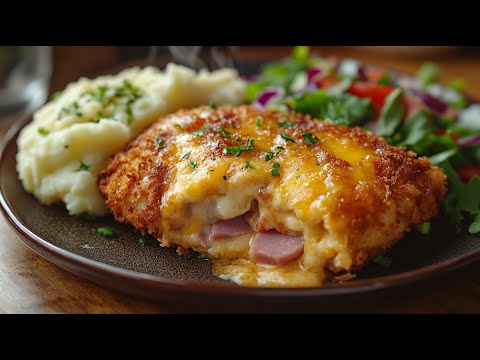 Süpermarketlerdeki cordon bleu'ları unutun. Bu tarif 100 kat daha lezzetli!